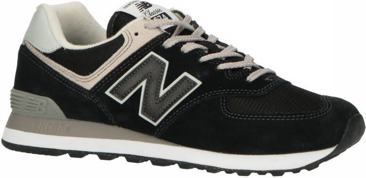 New Balance ML574EVB Mannen Zwart Sneakers - Schoenen.nl