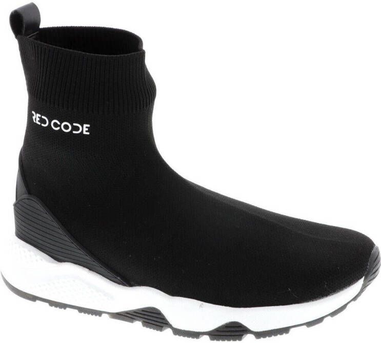Red Code sock sneakers zwart Textiel 30 - Schoenen.nl