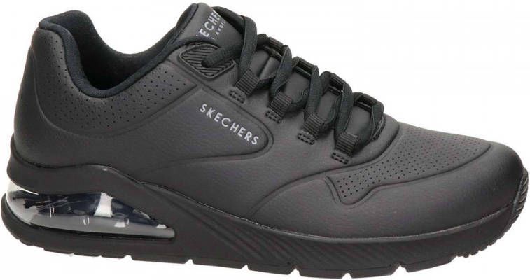 Skechers Street Uno 2 sneakers zwart - Schoenen.nl